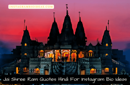 801+ Jai Shree Ram Quotes with Emojis for Inspirational Instagram Bio