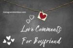 900+ Top Love Comments Ideas For Instagram | Gf, Bf & Husband
