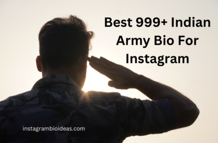 Best Army & BTS Army Instagram Bios | Indian Army Bio Ideas